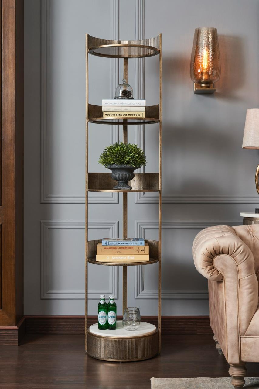 ATHENA ROUND SHELVING UNIT – Renovation Facttory